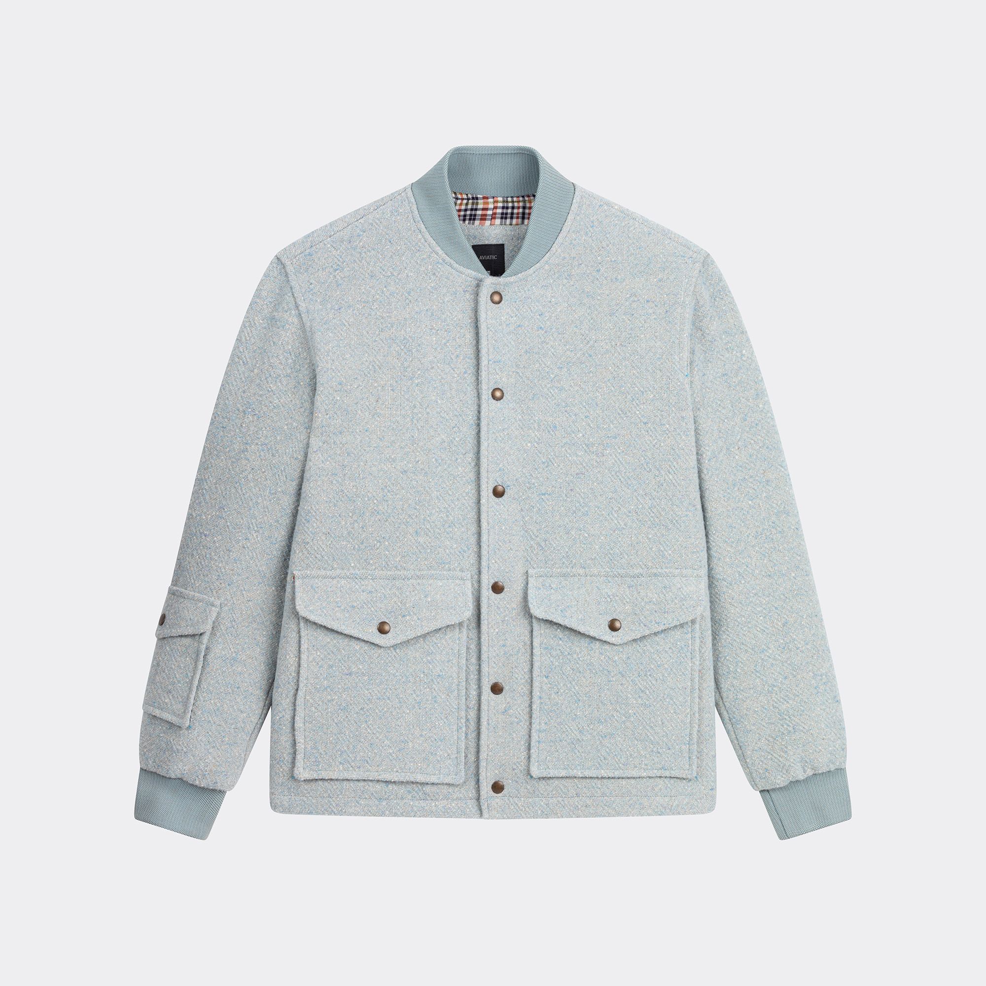 Bristol Teddy Jacket Blue | Aviatic